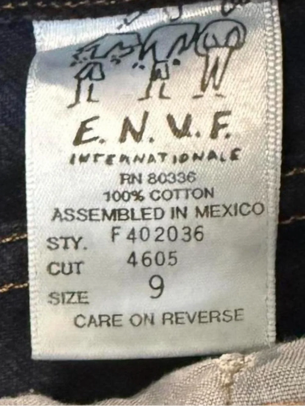 Vintage | Shorts | Vintage Enuf Internationale Jean Shorts Jorts Grunge ...